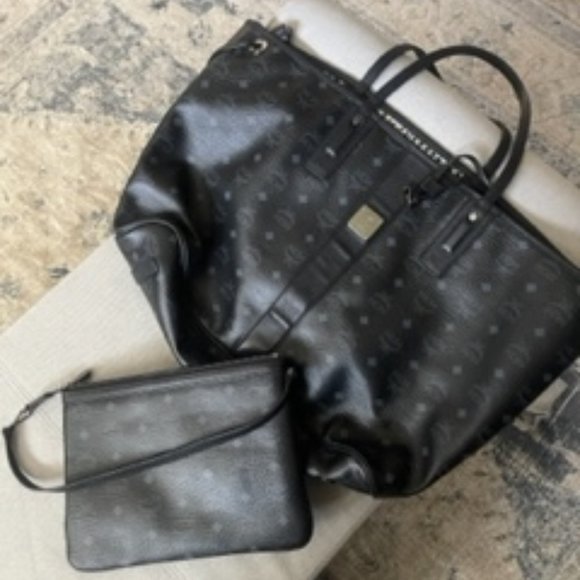 MCM | Bags | Brand New Mcm Tote With Mini Bag | Poshmark